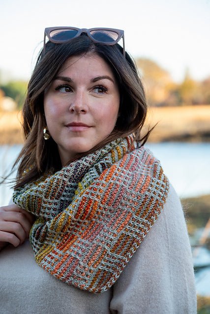 Grid Gambit Cowl Kit - Knotty Lamb - Kits - Knotty Lamb
