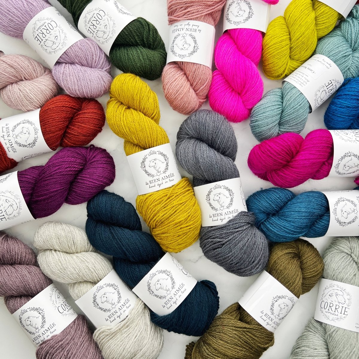 La Bien Aimée Corrie Worsted — Knotty Lamb