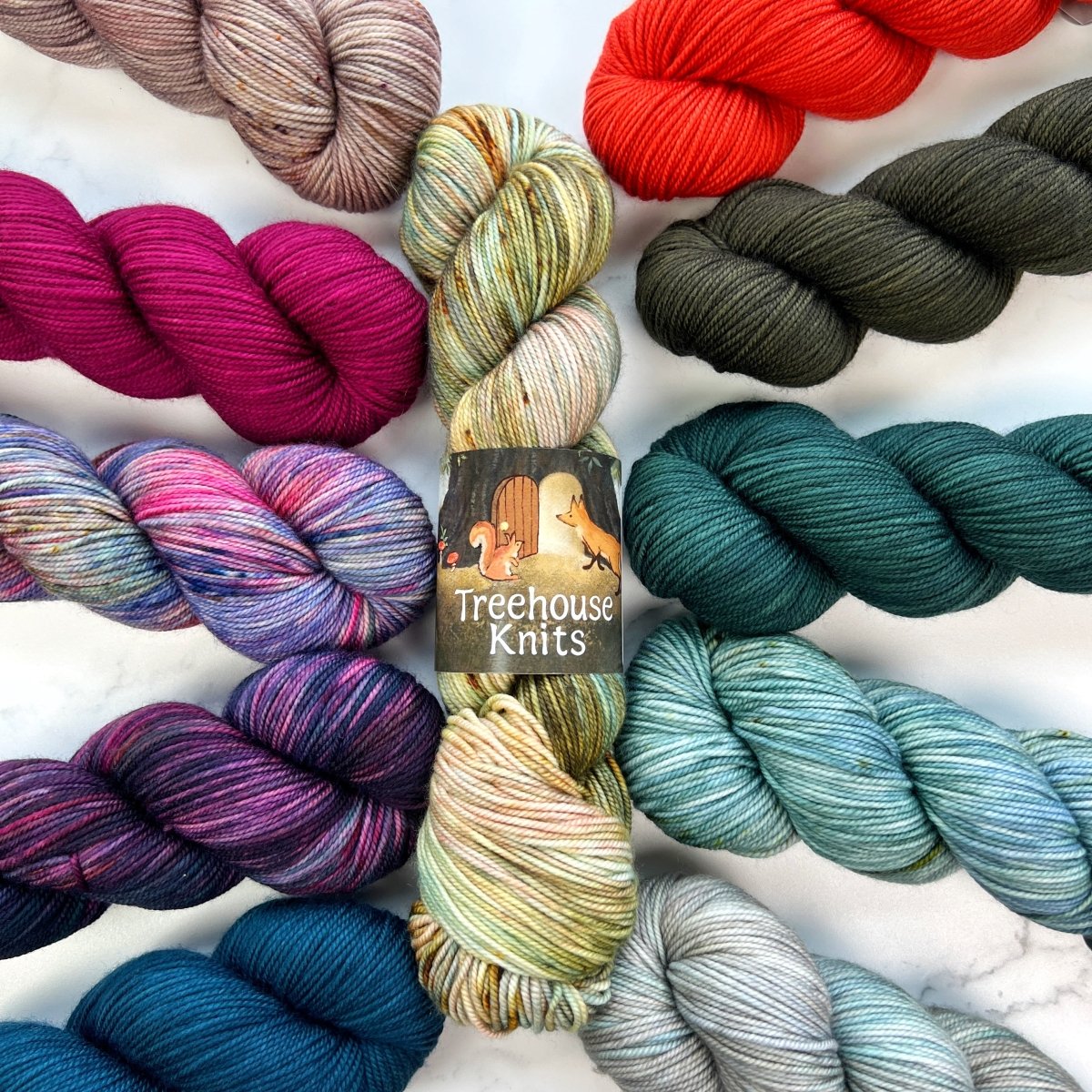 Treehouse Knits Dove DK - Treehouse Knits - Yarn - Knotty Lamb